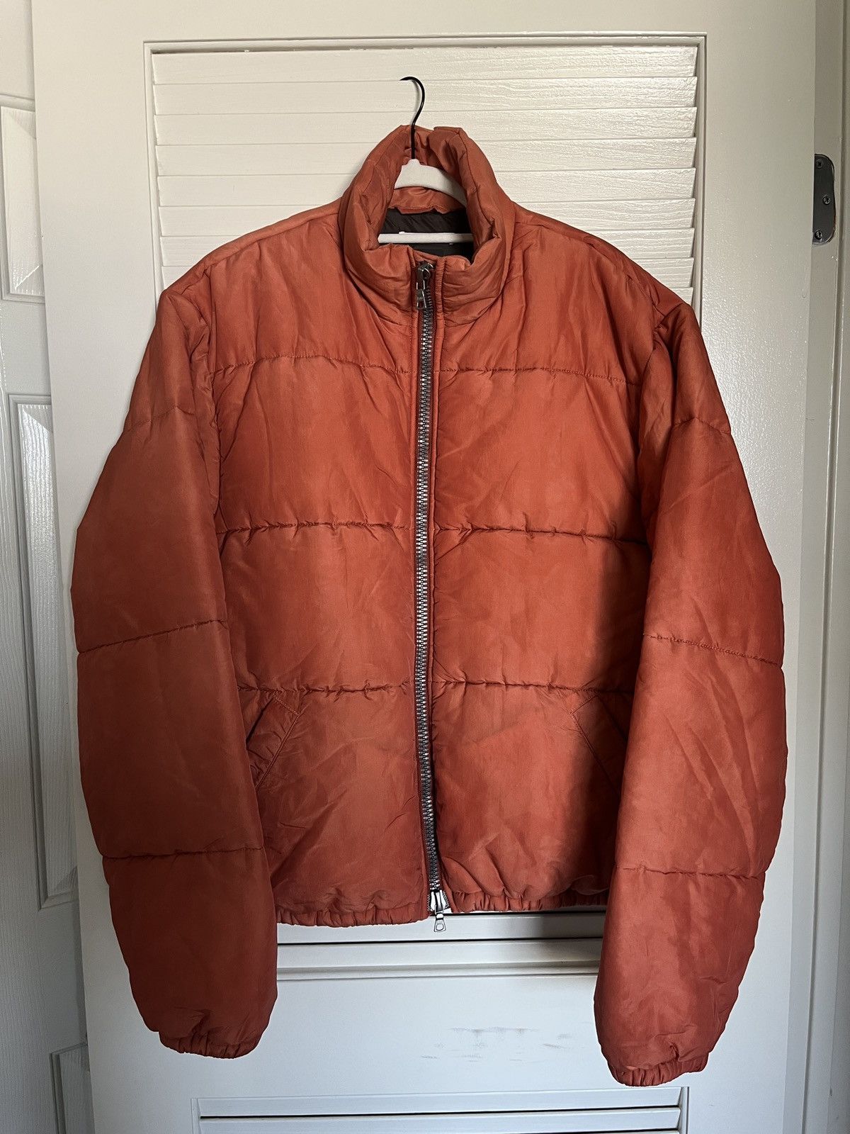Our Legacy Our Legacy Orange Walrus Puffer Jacket | Grailed