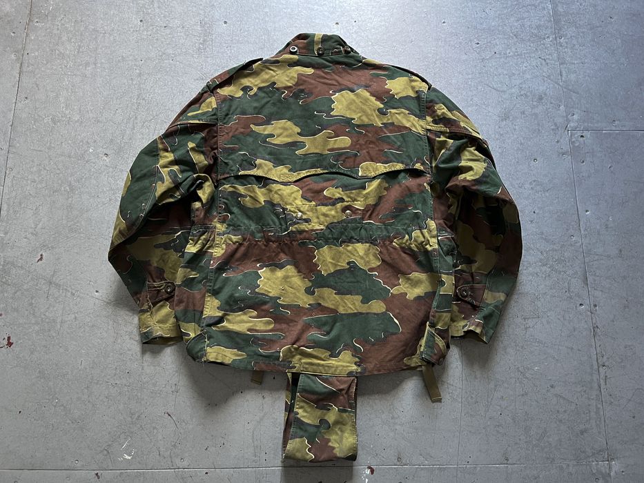Vintage 80s Vintage Belgian Army Jigsaw Paratrooper Smock Jacket | Grailed