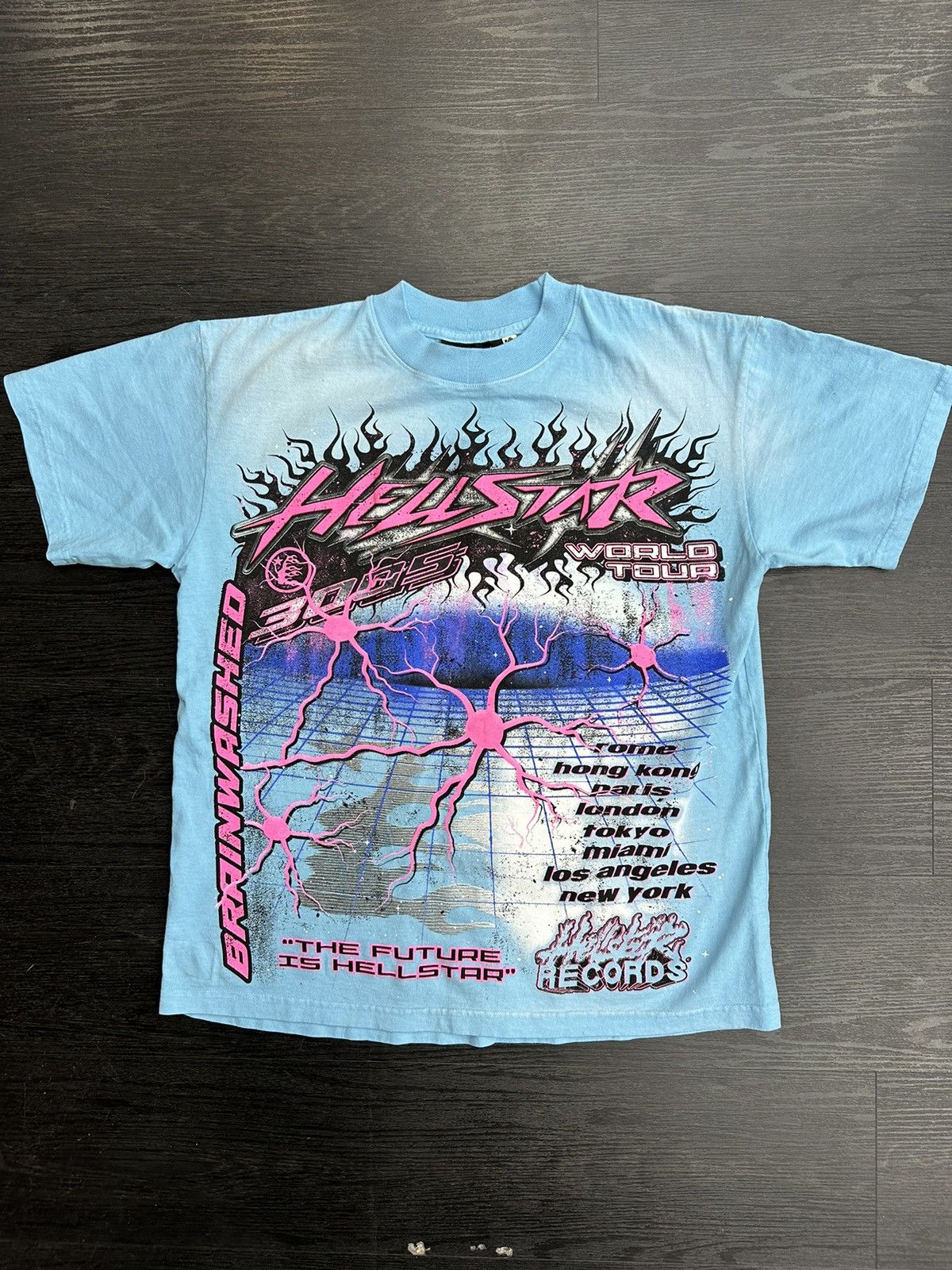 HELLSTAR Hellstar Neuron Tour T - Shirt | Grailed