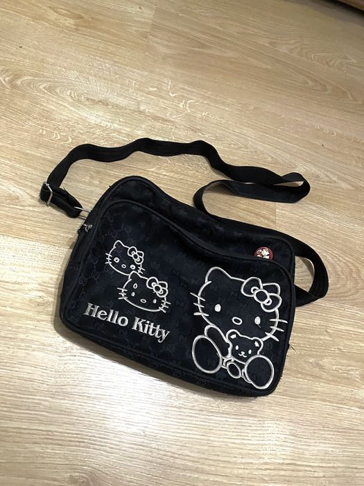Vintage y2k Hello Kitty Gucci Bootleg Crossbody Messenger Bag | Grailed