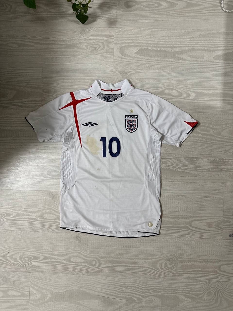 Umbro MICHAEL OWEN #10 ENGLAND 2005/2006 FOOTBALL UMBRO,VINTAGE | Grailed