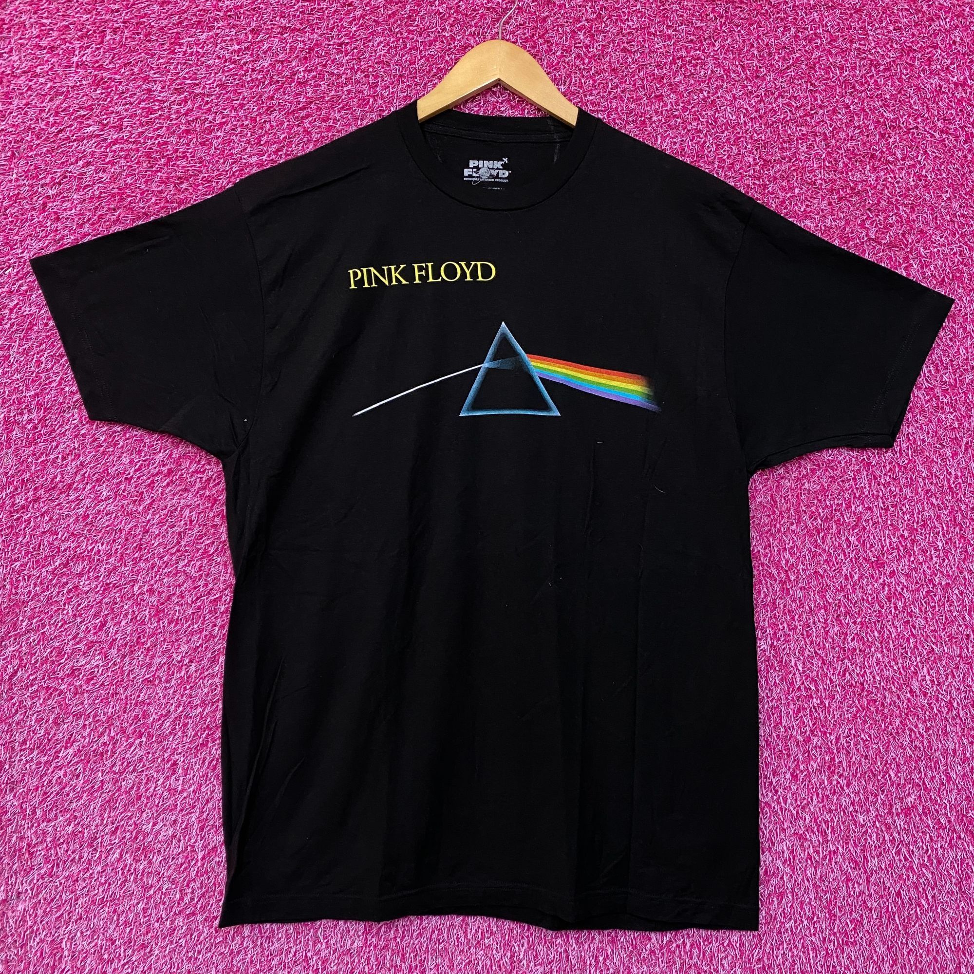 Pink Floyd Pink Floyd Dark Side of the Moon Album Cover Art Rock Tee XL ...