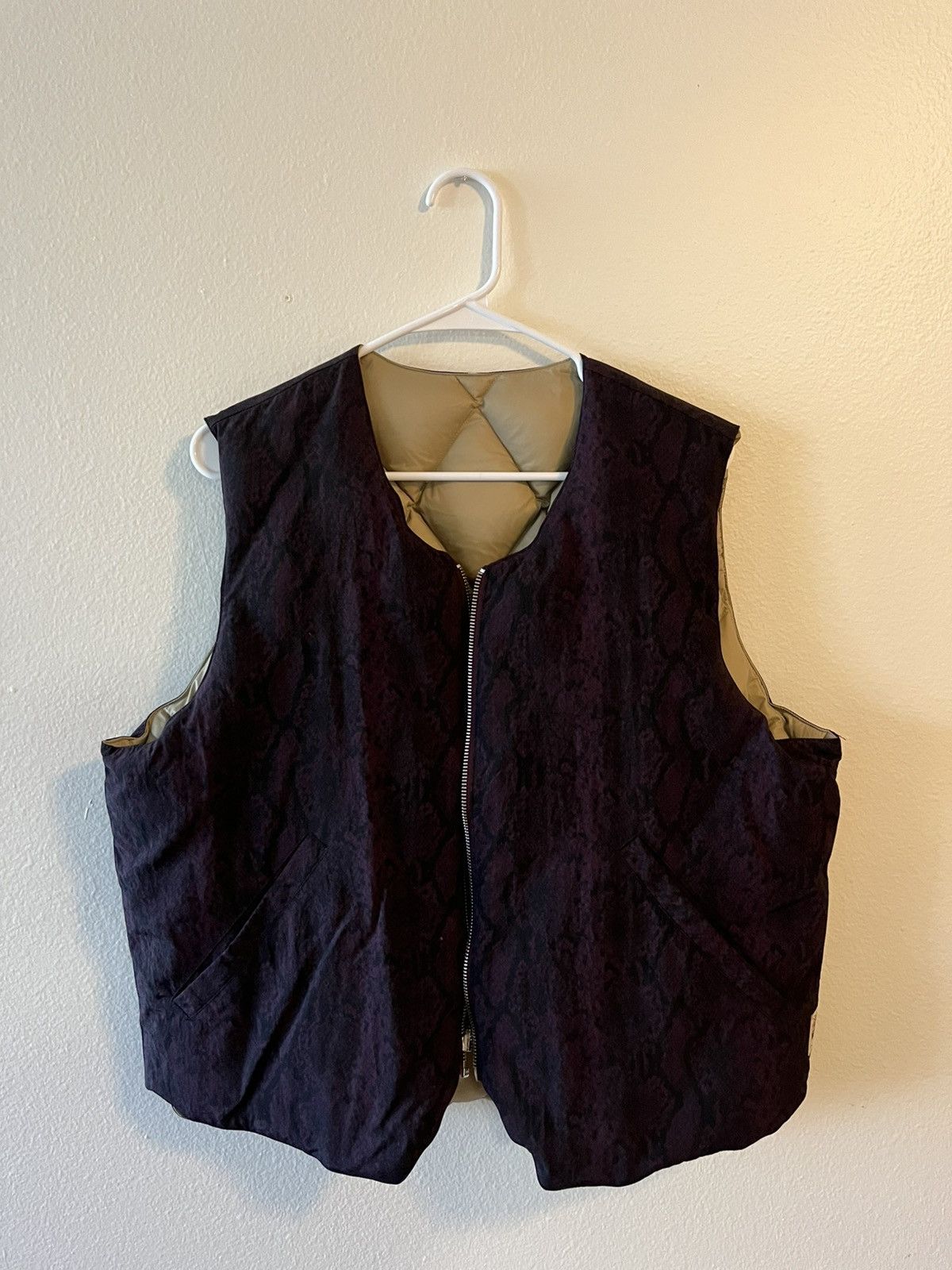 Stussy Stussy reversible quilted down vest | Grailed