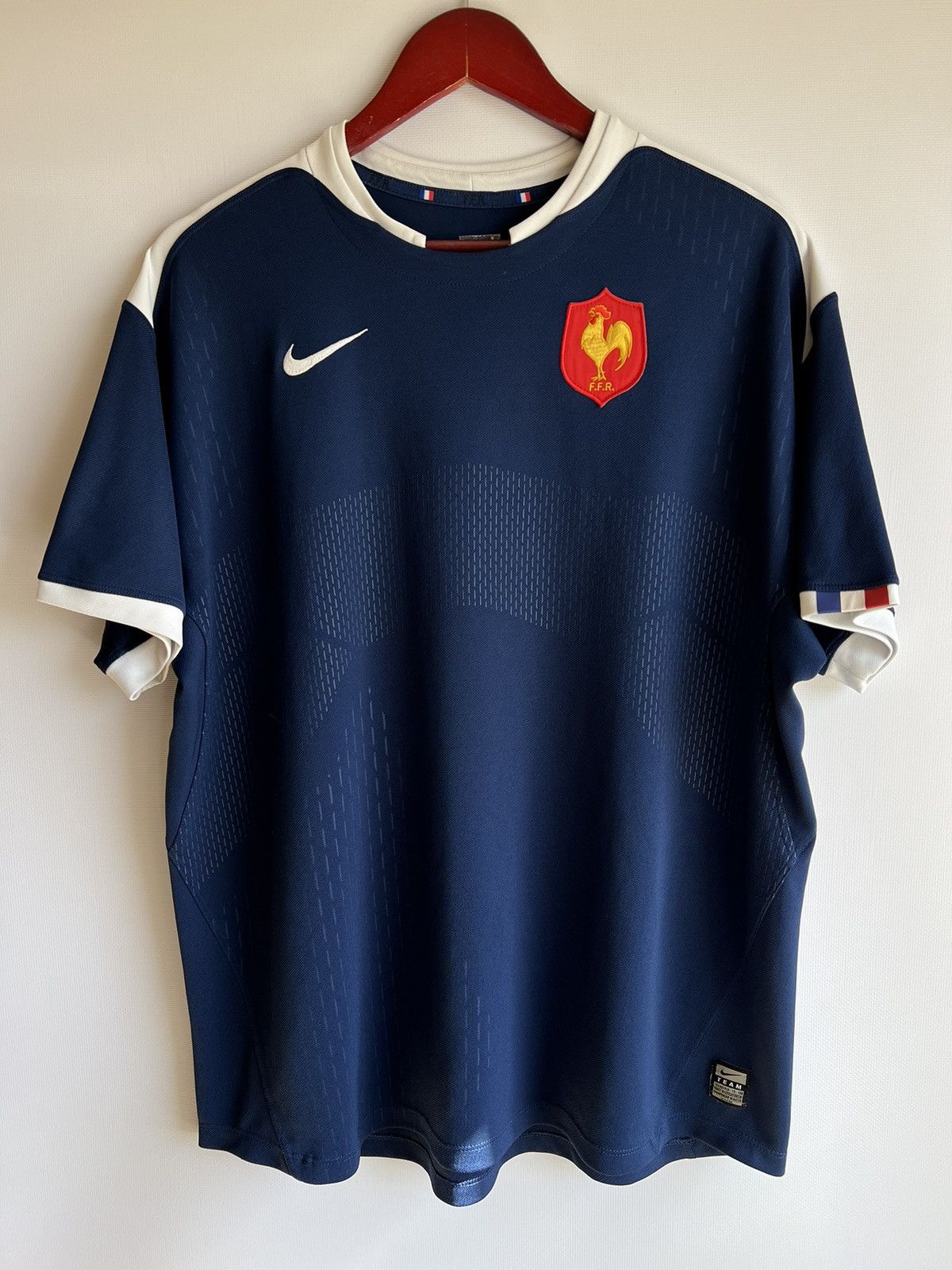 Nike × Vintage Vintage Nike 2008 2009 France National Rugby Team Jersey ...