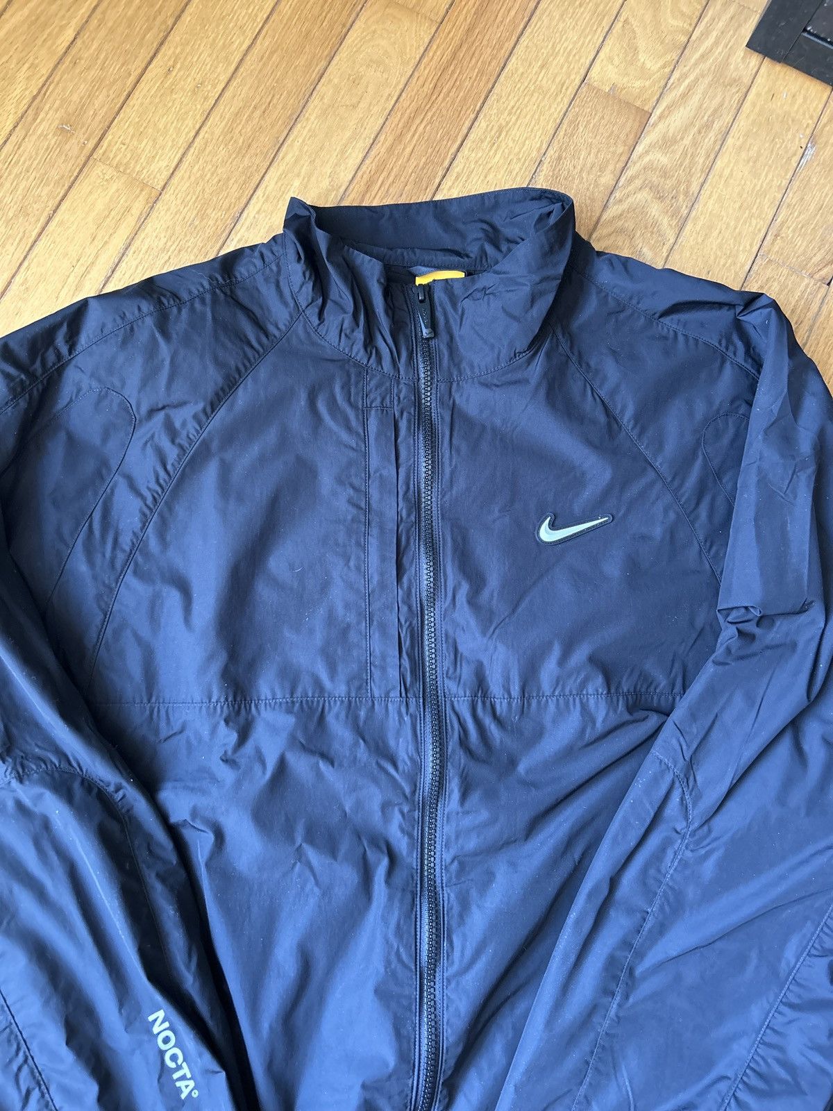 Drake × Nike Nocta Northstar Nylon Track Jacket- Black | Grailed