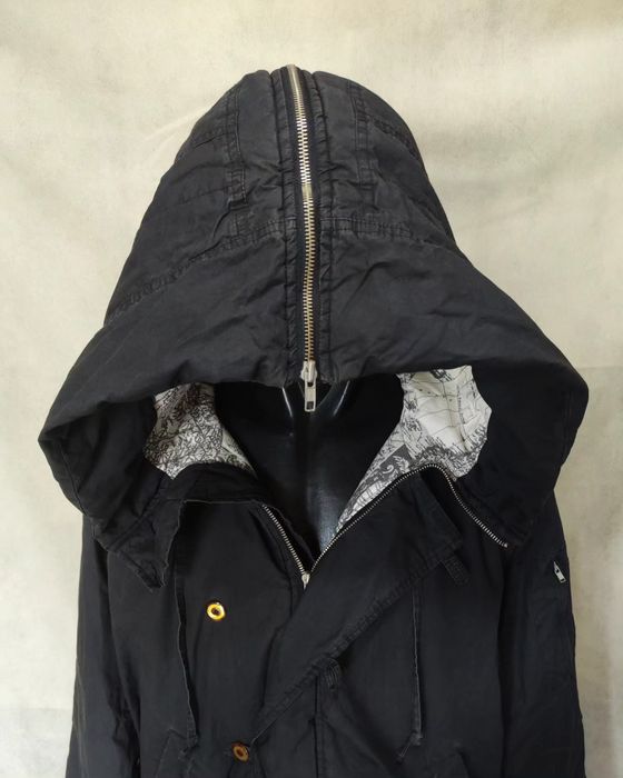 Vintage FLIGHT BOMBER SPLIT HOOD JACKET | Grailed