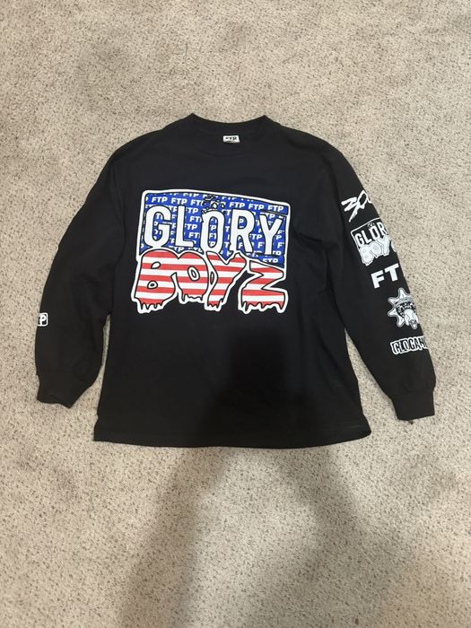 Glo Gang FLTP GLO GANG GLORY BOYZ LONG SLEEVE CHIEF KEEF FTP COLLAB ...