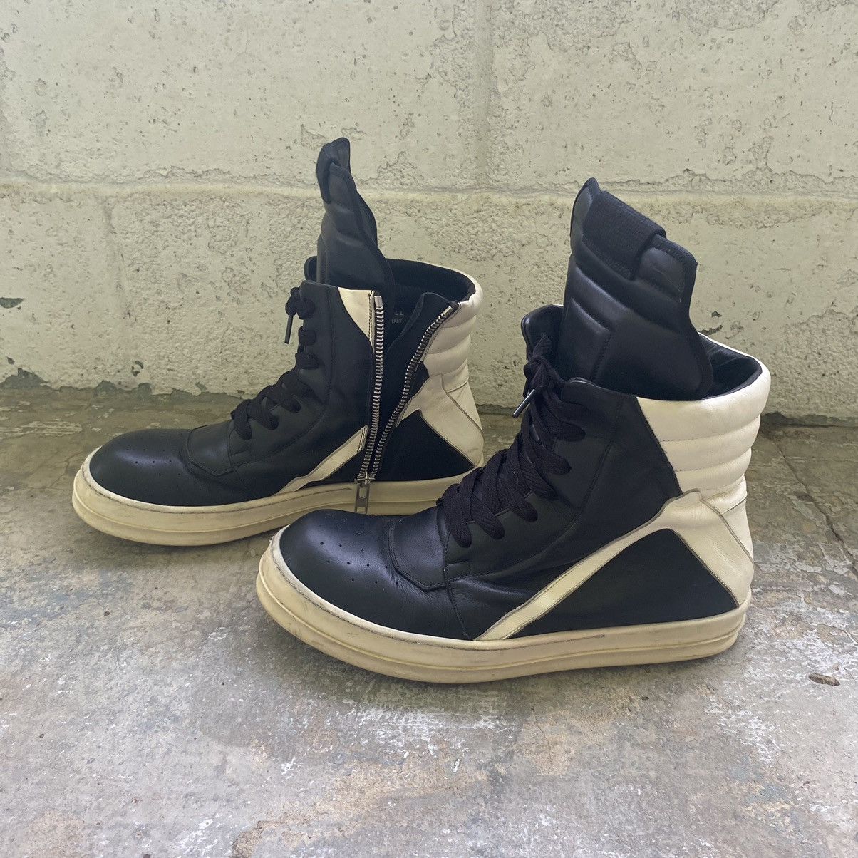 Rick Owens YKK Geobaskets | Grailed