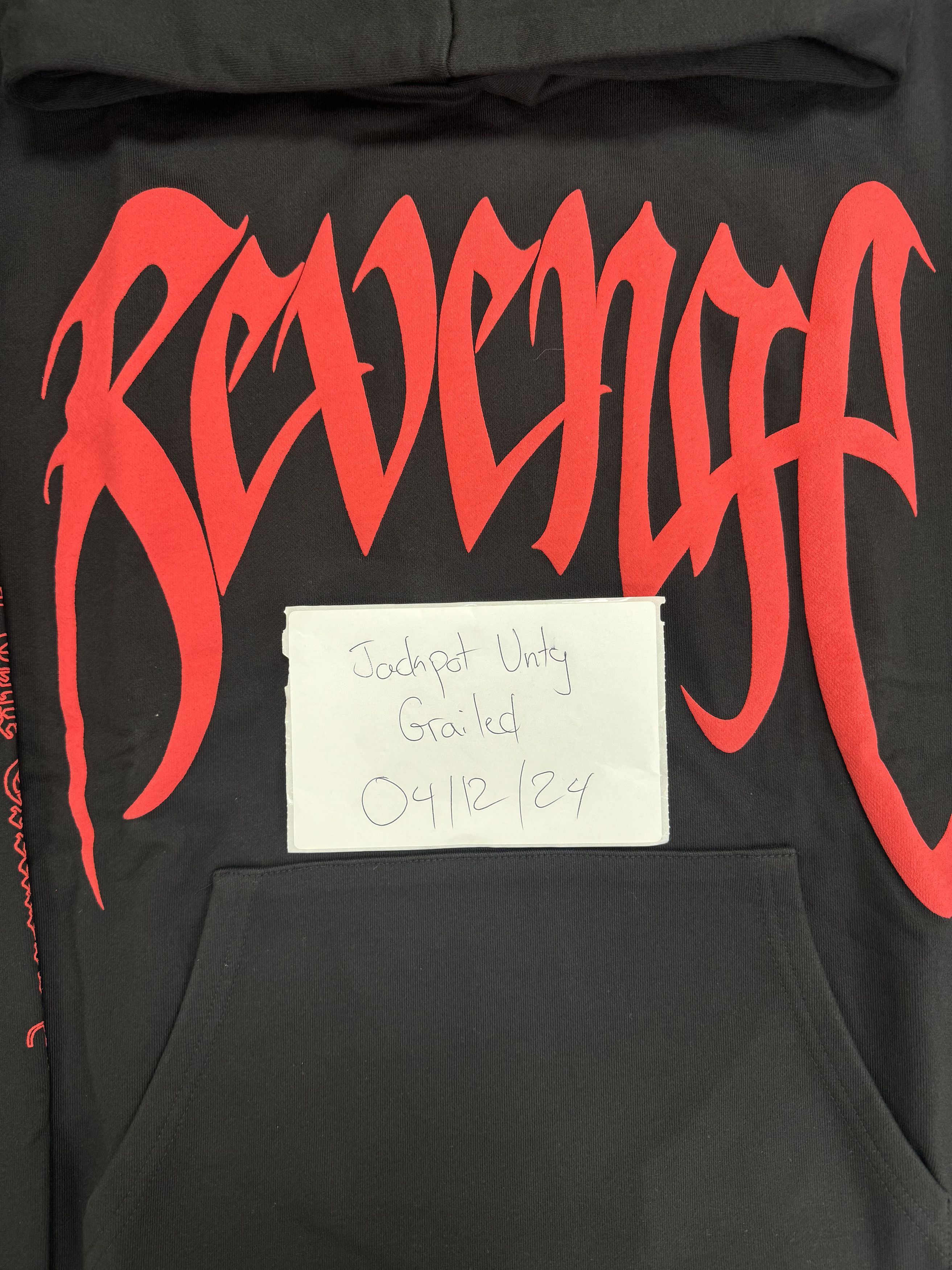 Revenge Revenge X XXX Tentacion Kill Logo Bred Hoodie Size Small | Grailed