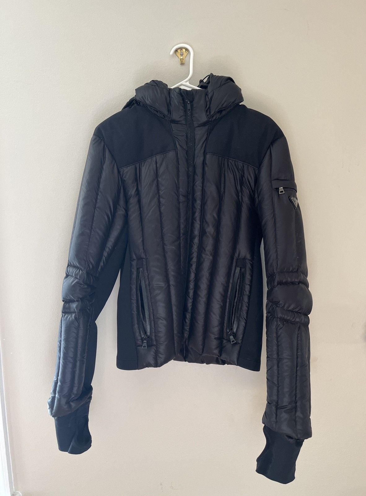 Prada Prada Logo Puffer Tech Jacket Nylon + Down SGJ283 | Grailed