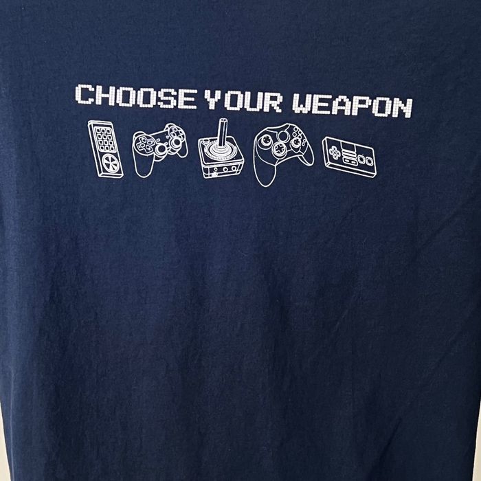 Generic Video Game Choose Your Weapon - Jinx Brand T-Shirt | Grailed
