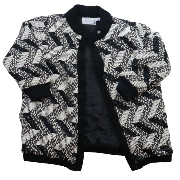 Vintage Vintage 70's/80's art deco jacket knit | Grailed