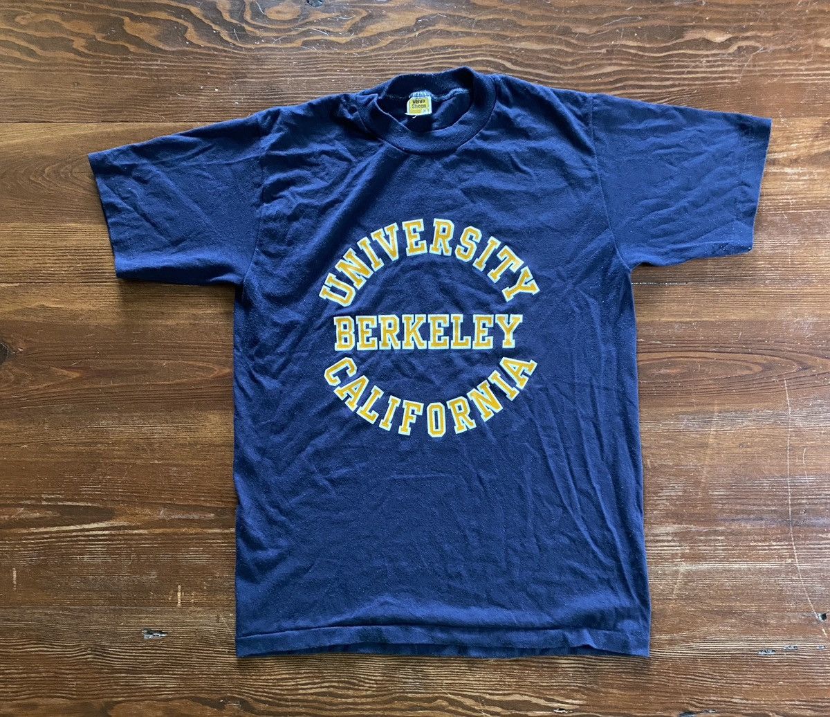 Vintage Vintage 80’s UC Berkeley Velva Sheen Single Stitch Tee | Grailed