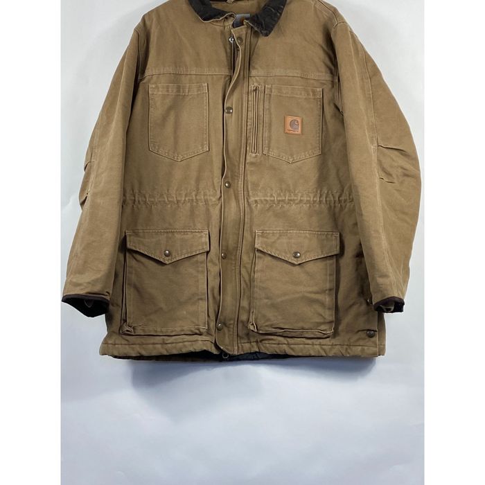 Carhartt Vintage 90s Carhartt Arctic Quilt Lined Canyon Coat Jacket T ...