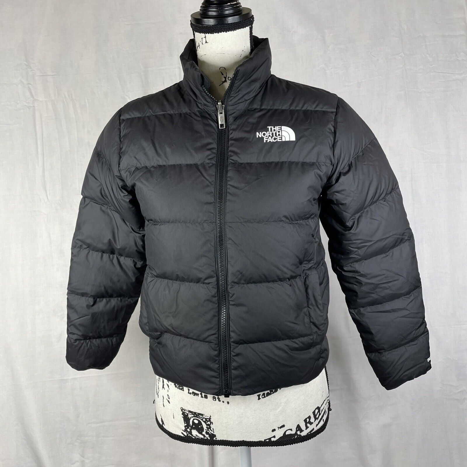 The North Face The North Face 600 Puffer Down Jacket Black Unisex Teen ...