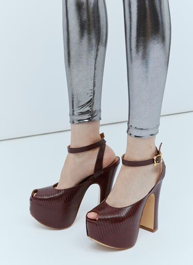 Vivienne Westwood Vargas Elevated Platform Peep Toe Heels | Grailed
