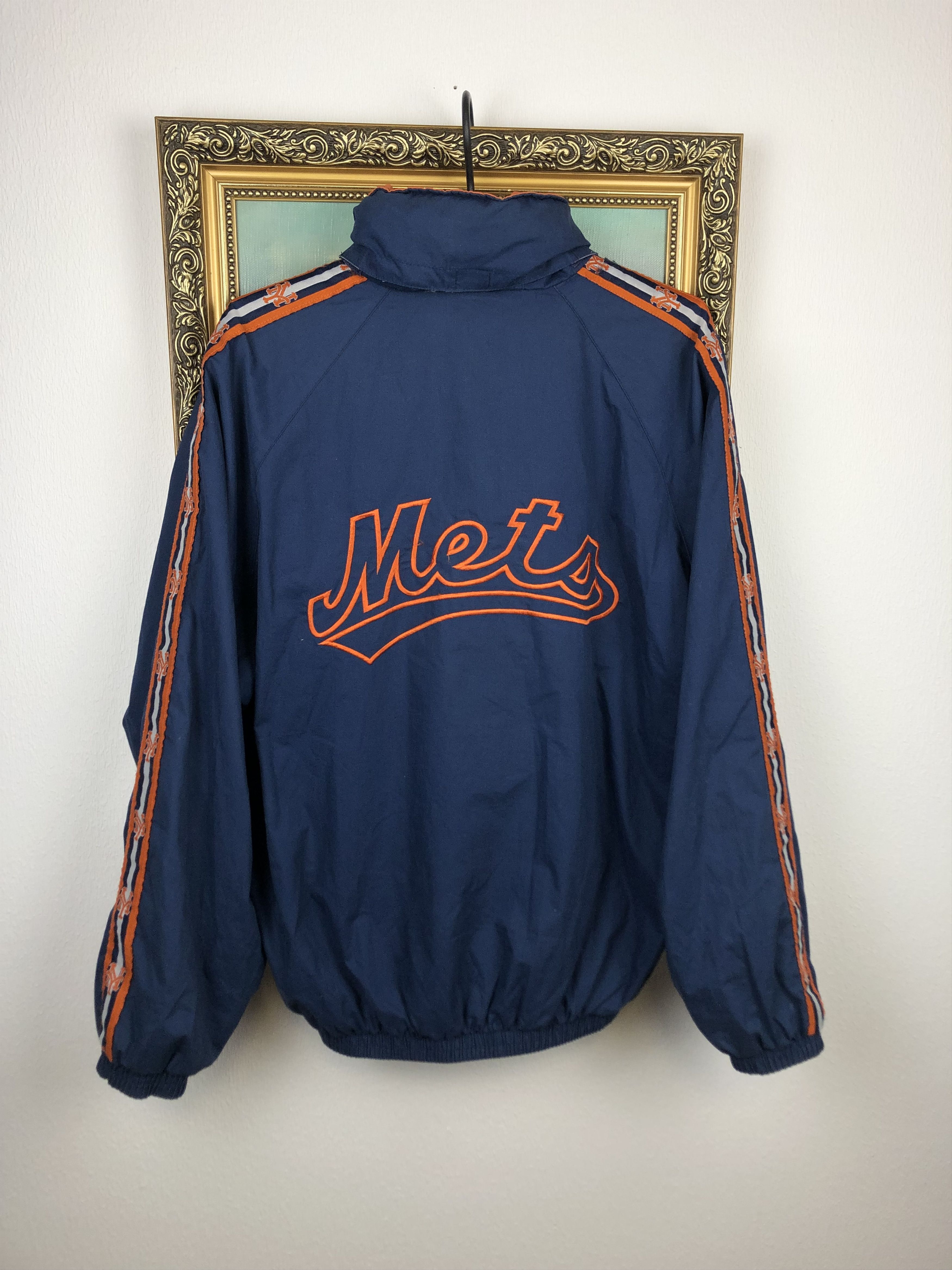 MLB × Rare × Vintage Vintage MLB New York Mets Pro Player Jacket Rare ...