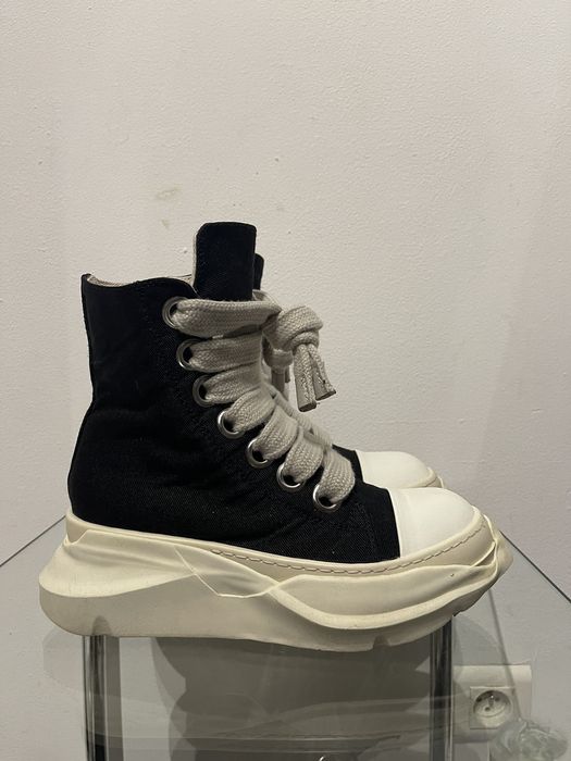 Rick Owens Rick Owens Drkshdw 2022 Jumbo Laces Abstract Ramones High ...
