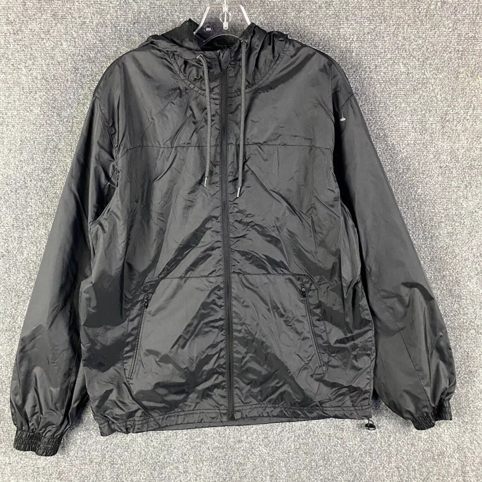 Outdoor Life Outdoor Life Windbreaker Jacket Men's Large Hooded Full ...