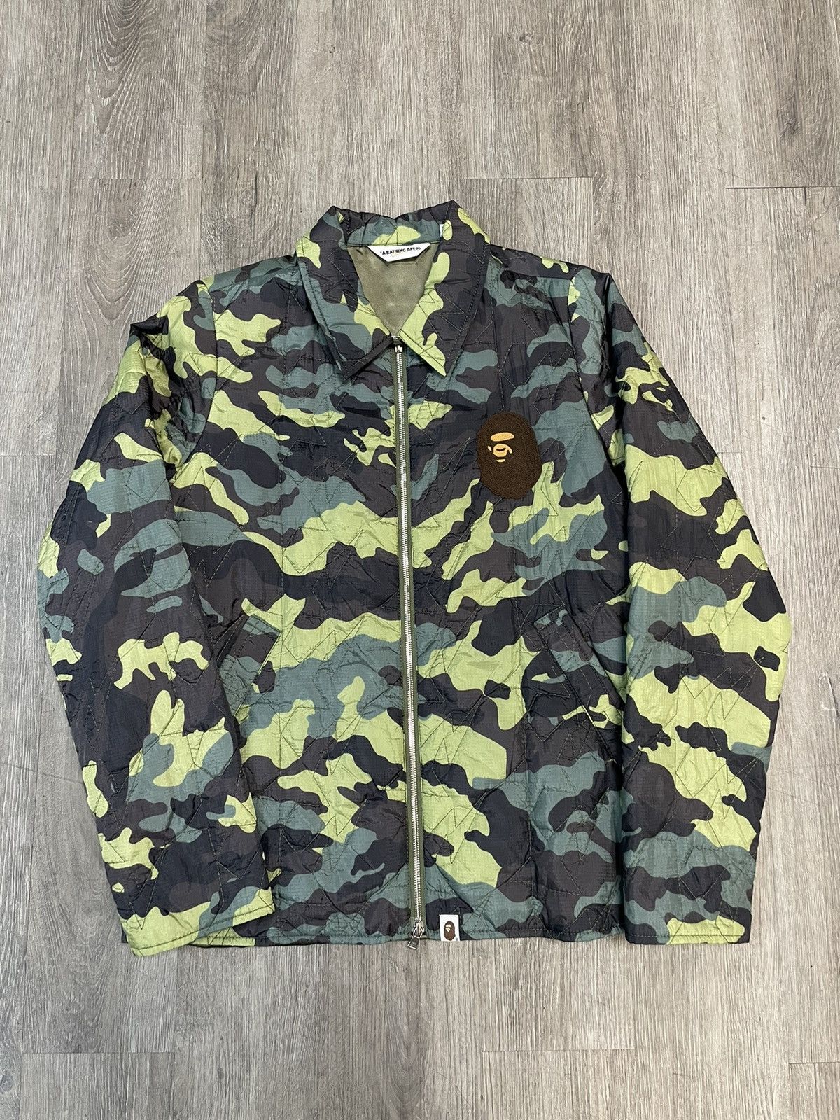 Bape × Nigo Bape bapesta camo jacket | Grailed