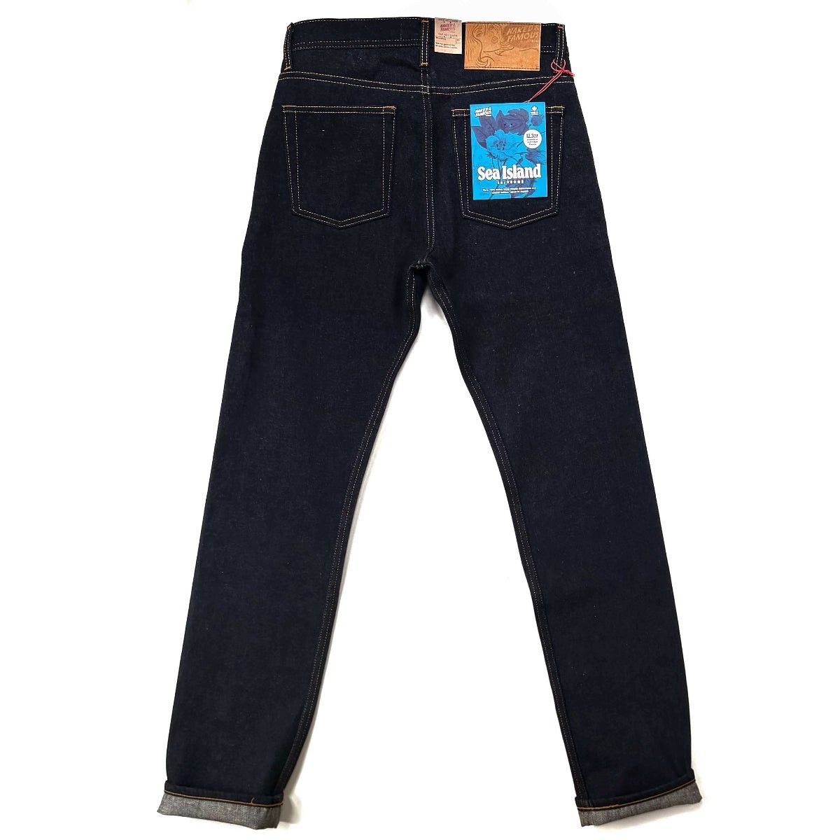 Naked & Famous NWT Naked & Famous Weird Guy Sea Island Selvedge Denim ...