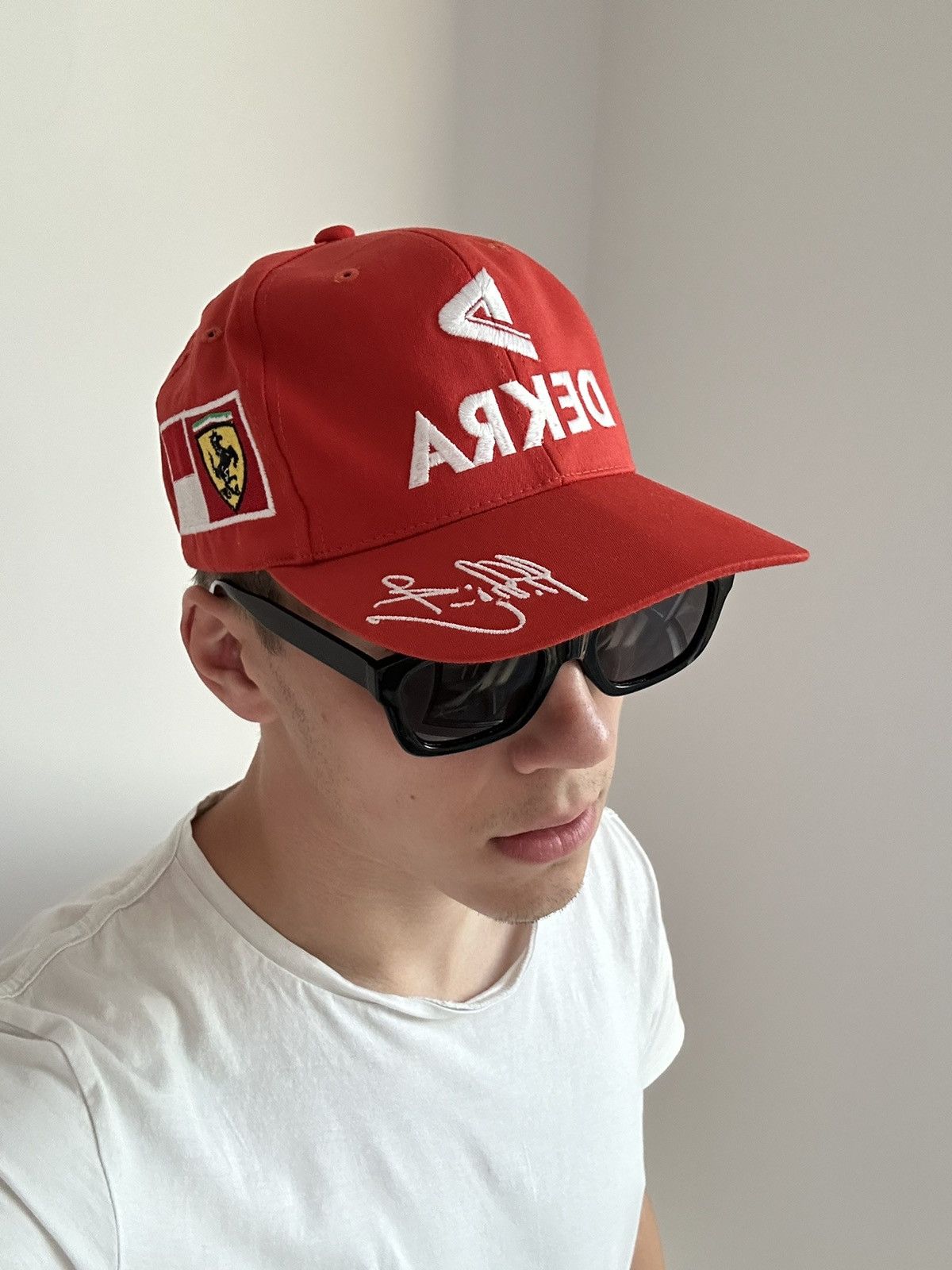 Ferrari × Racing × Vintage Vintage Ferrari F1 Cap Hat Michael ...