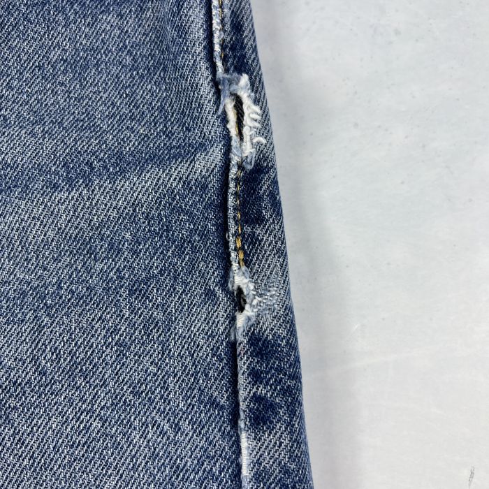 Levi's Levi's Jean Shorts 505 Blue Cut Off Whisker Denim Jorts | Grailed