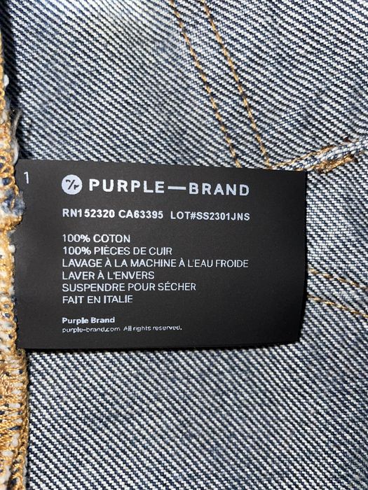 Purple Purple Brand Limited Edition Black Label Denim Jeans | Grailed