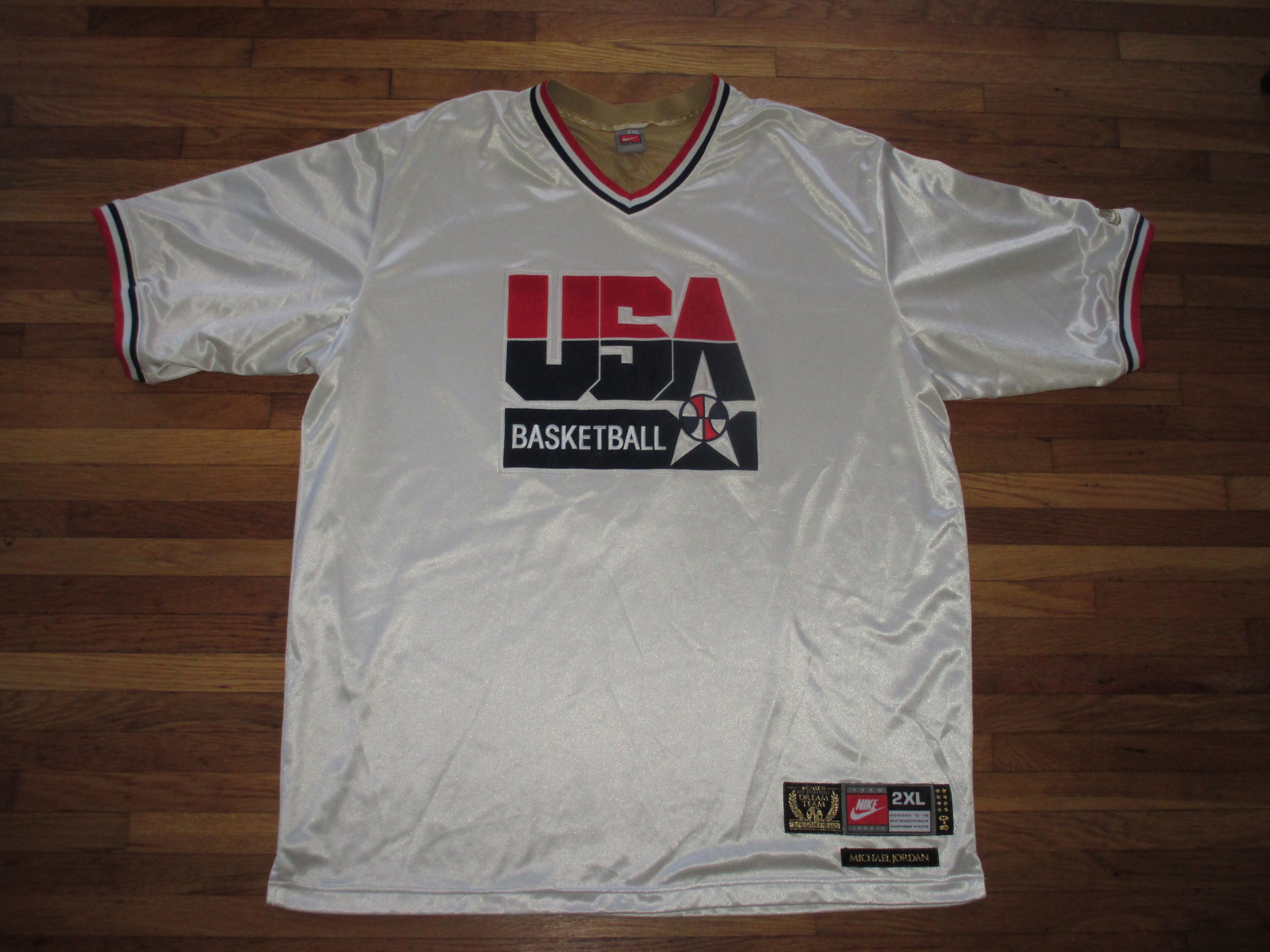 Nike Rare Vintage 1990s Nike Michael Jordan Dream Team Shirt | Grailed