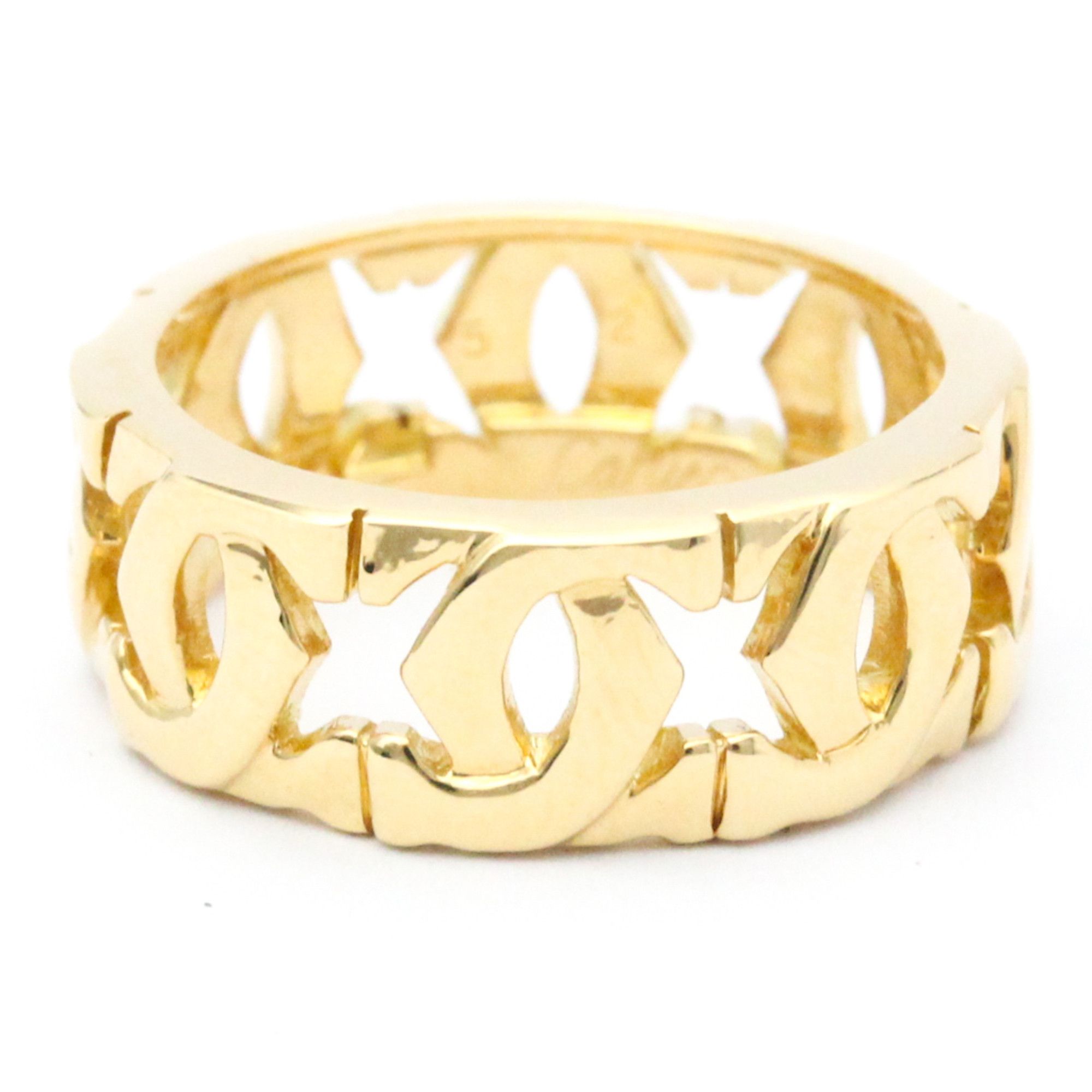 Cartier Cartier Entrelace Ring Yellow Gold (18K) Fashion No Stone Band ...