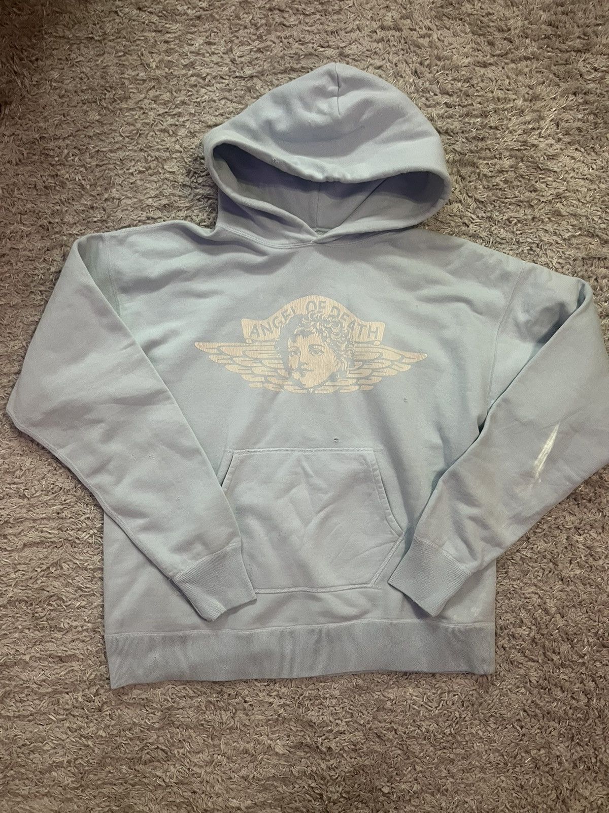 Saint Michael Saint Michael Angel of Death Hoodie | Grailed