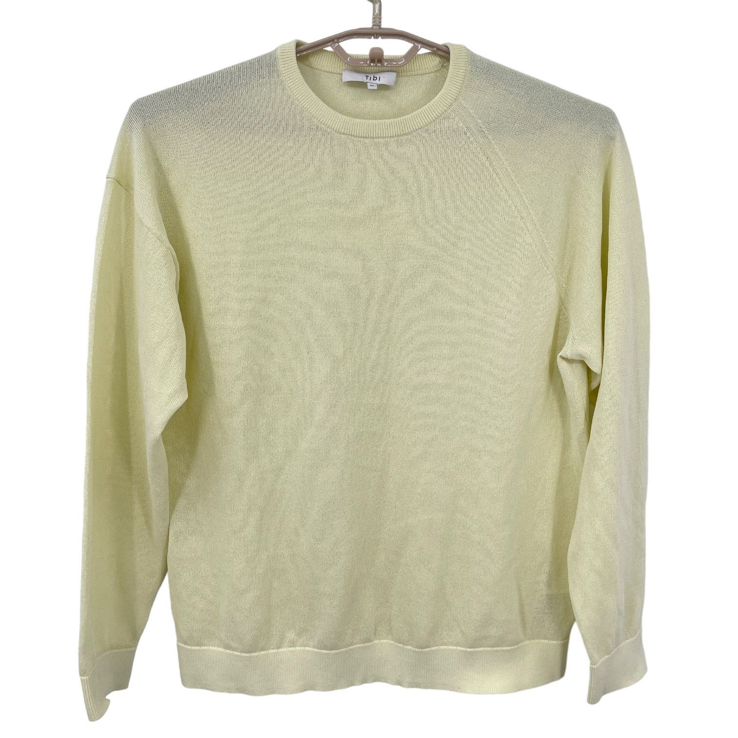 Tibi Tibi Crispy Sweater Pullover Butter Yellow Oversized M NEW | Grailed