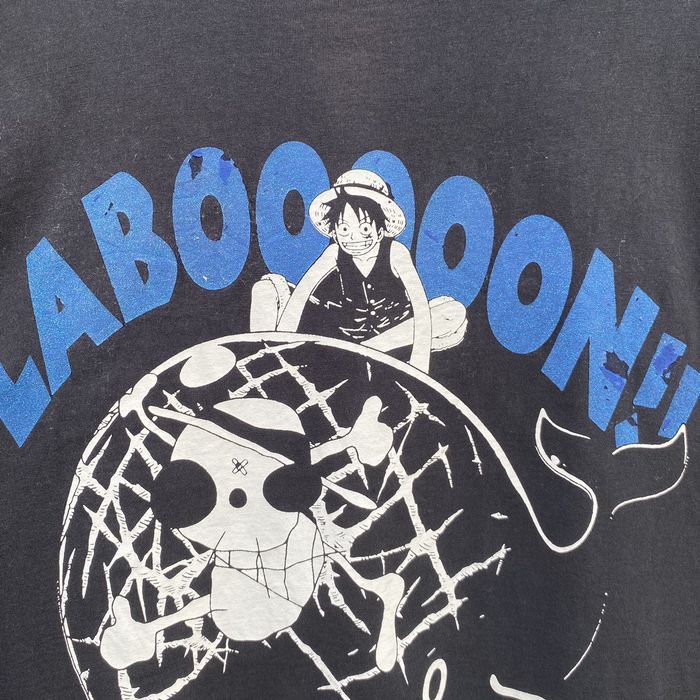 Vintage Faded Luffy Laboon Character One Piece Japanese Anime Tee | Grailed