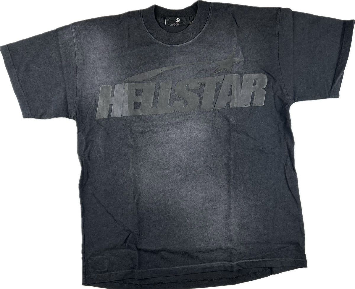 HELLSTAR Hellstar Cracked Print T-shirt | Grailed
