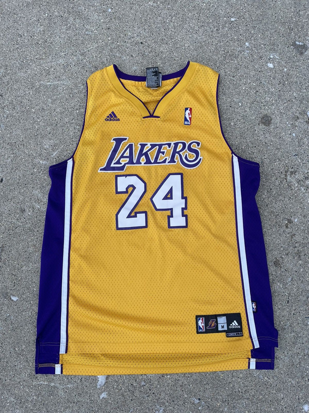 Adidas × L.A. Lakers × NBA Y2K Los Angeles Lakers Jersey | Grailed