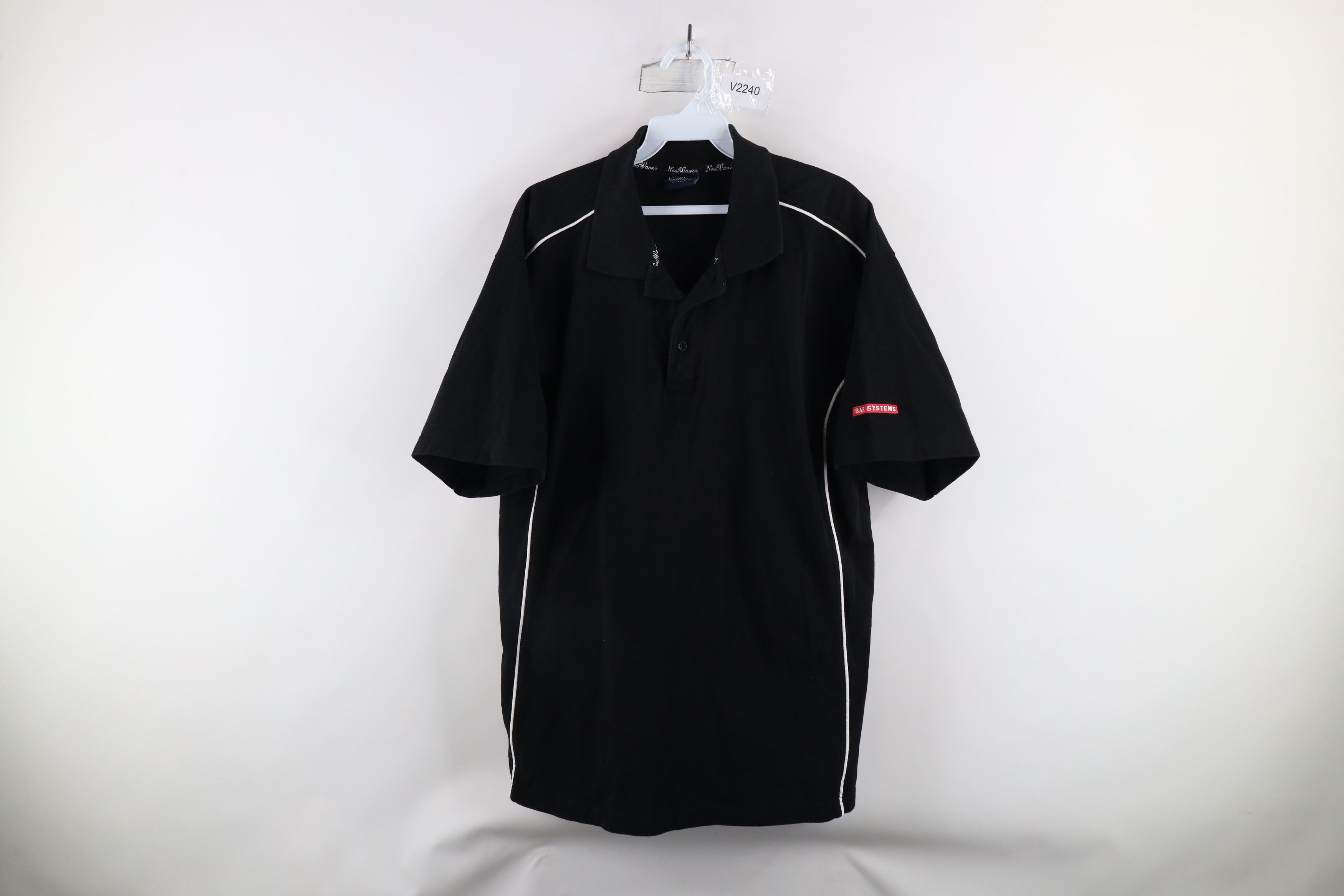 Vintage Vintage BAE Systems Aerospace Security Collared Polo Shirt ...