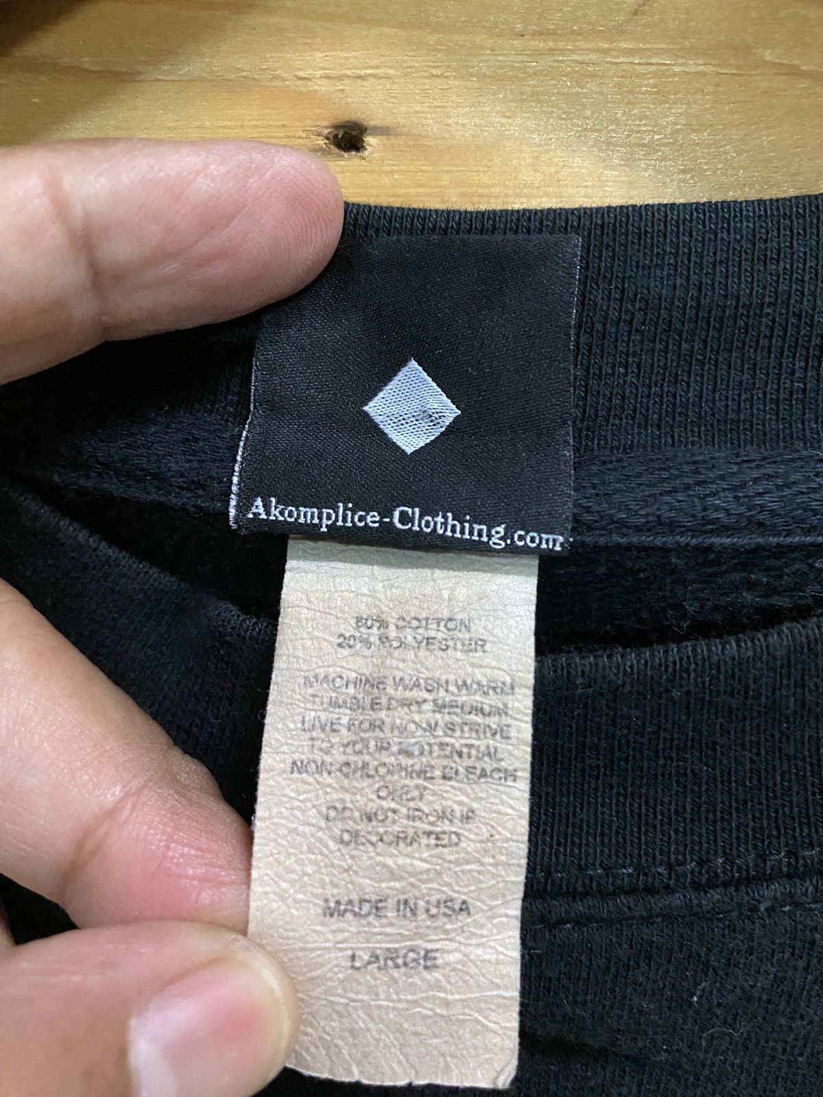 Akomplice × MF Doom Very rare Akomplice x Mf Doom crewneck | Grailed