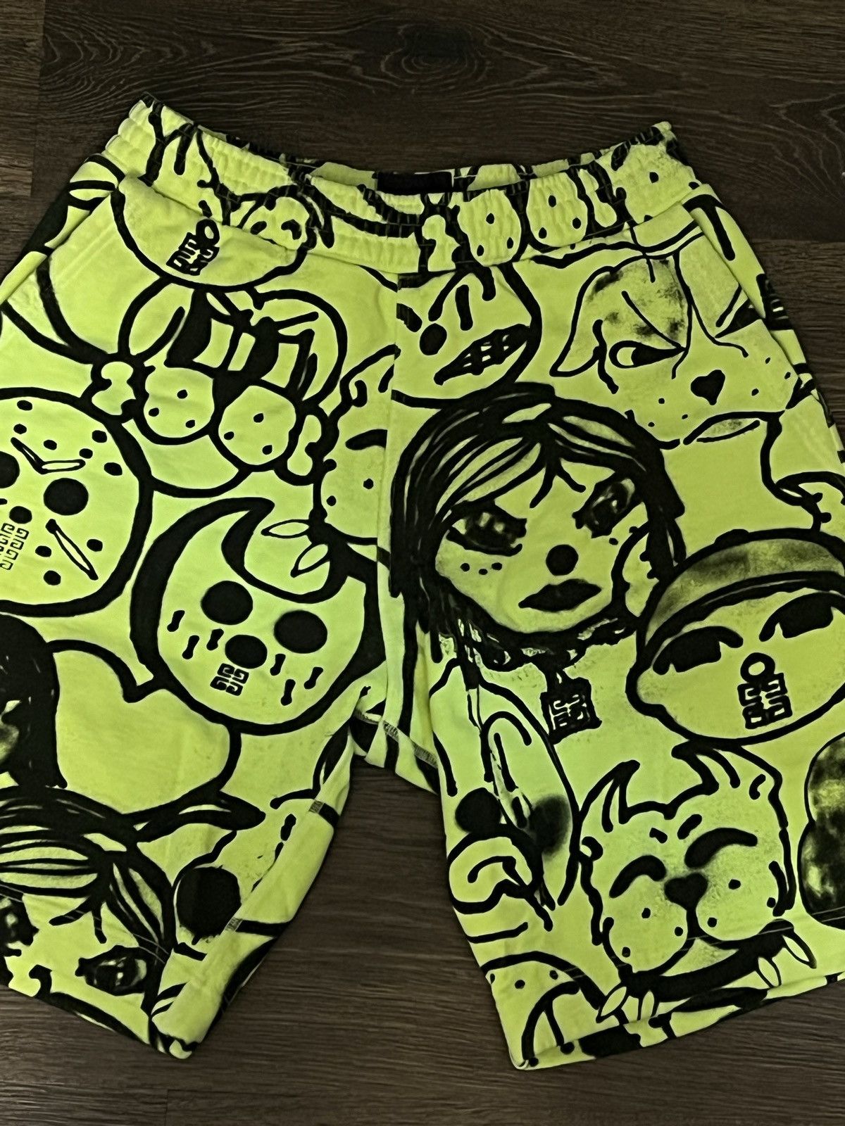 Chito × Givenchy Givenchy X CHITO Dog GRAFITTI Short | Grailed