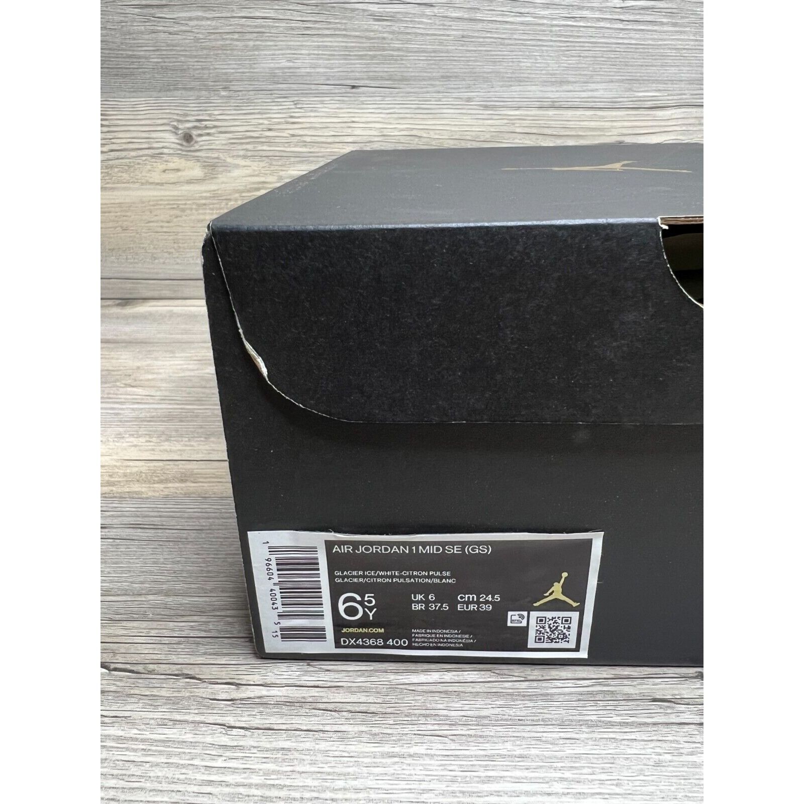 Nike Nike Air Jordan 1 Mid SE Recycled Grind GS Size 6.5Y Glacier | Grailed