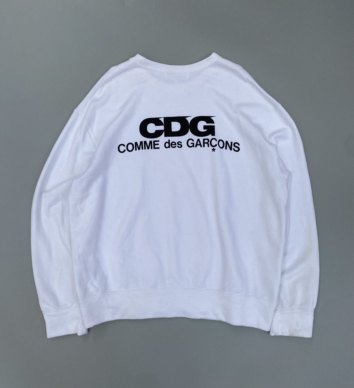 Comme des Garcons 2022 Big Logo CDG Sweater | Grailed