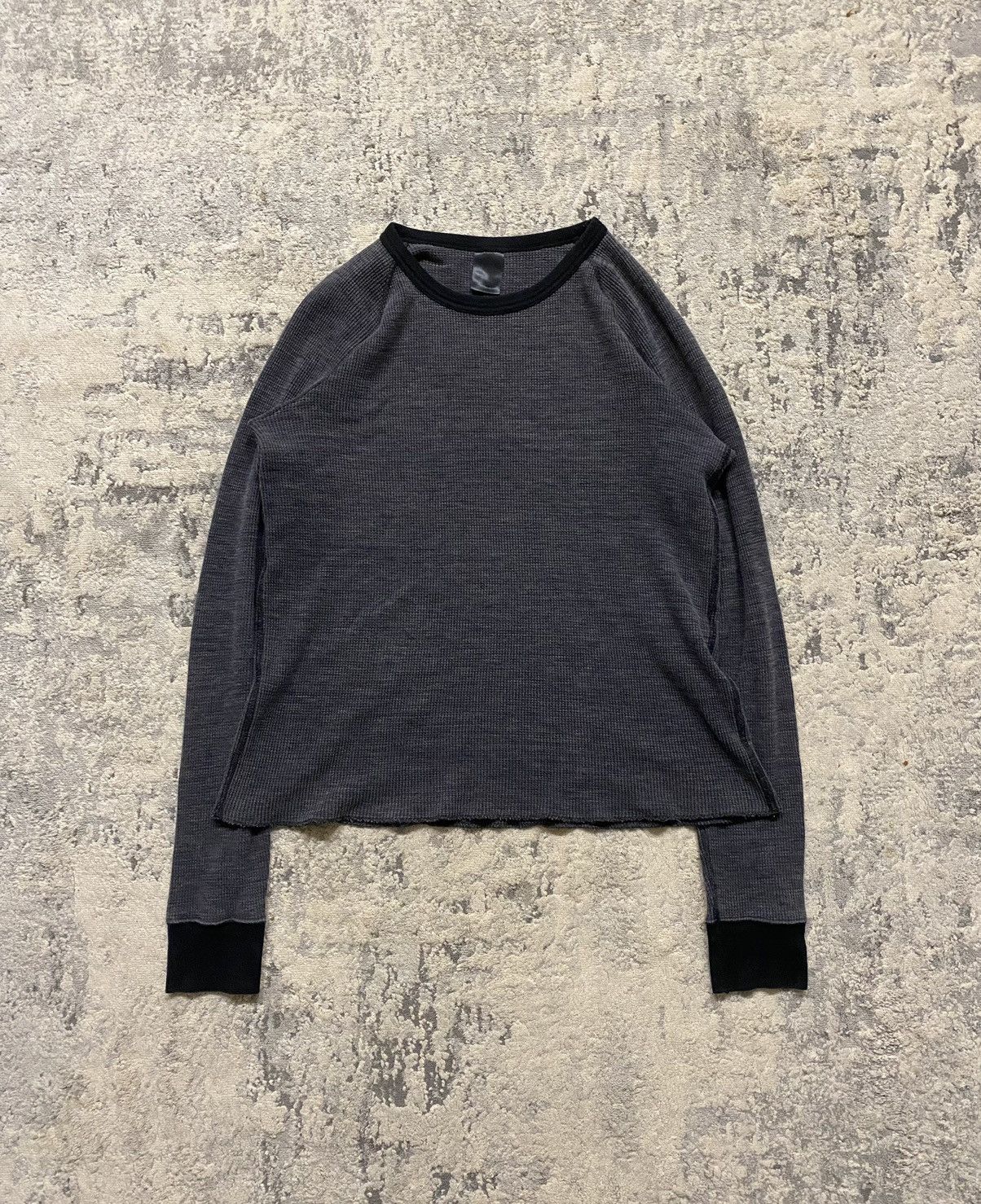 Number (N)ine × Takahiromiyashita The Soloist. SS04 Waffleknit Thermal ...
