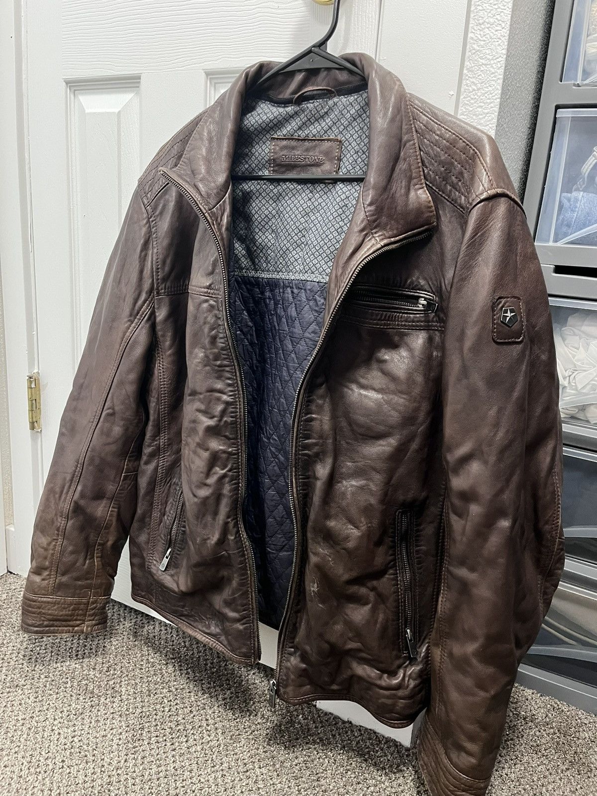 Milestone Milestone Leather Jacket | Grailed