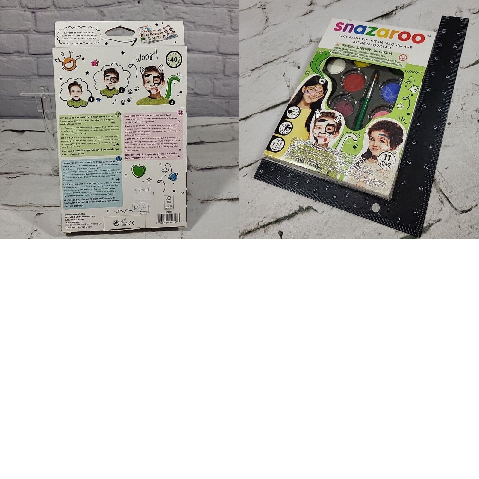 Vintage Ultimate Collection of Snazaroo Face Paints Including ...