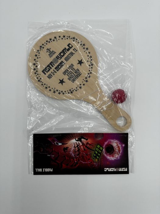 Travis Scott Travis Scott Astroworld Paddle Ball | Grailed