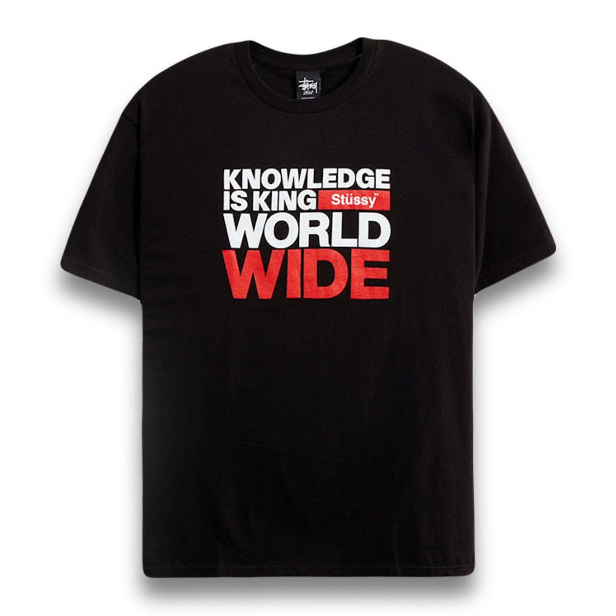 Stussy Knowledge Is King Tee | Grailed