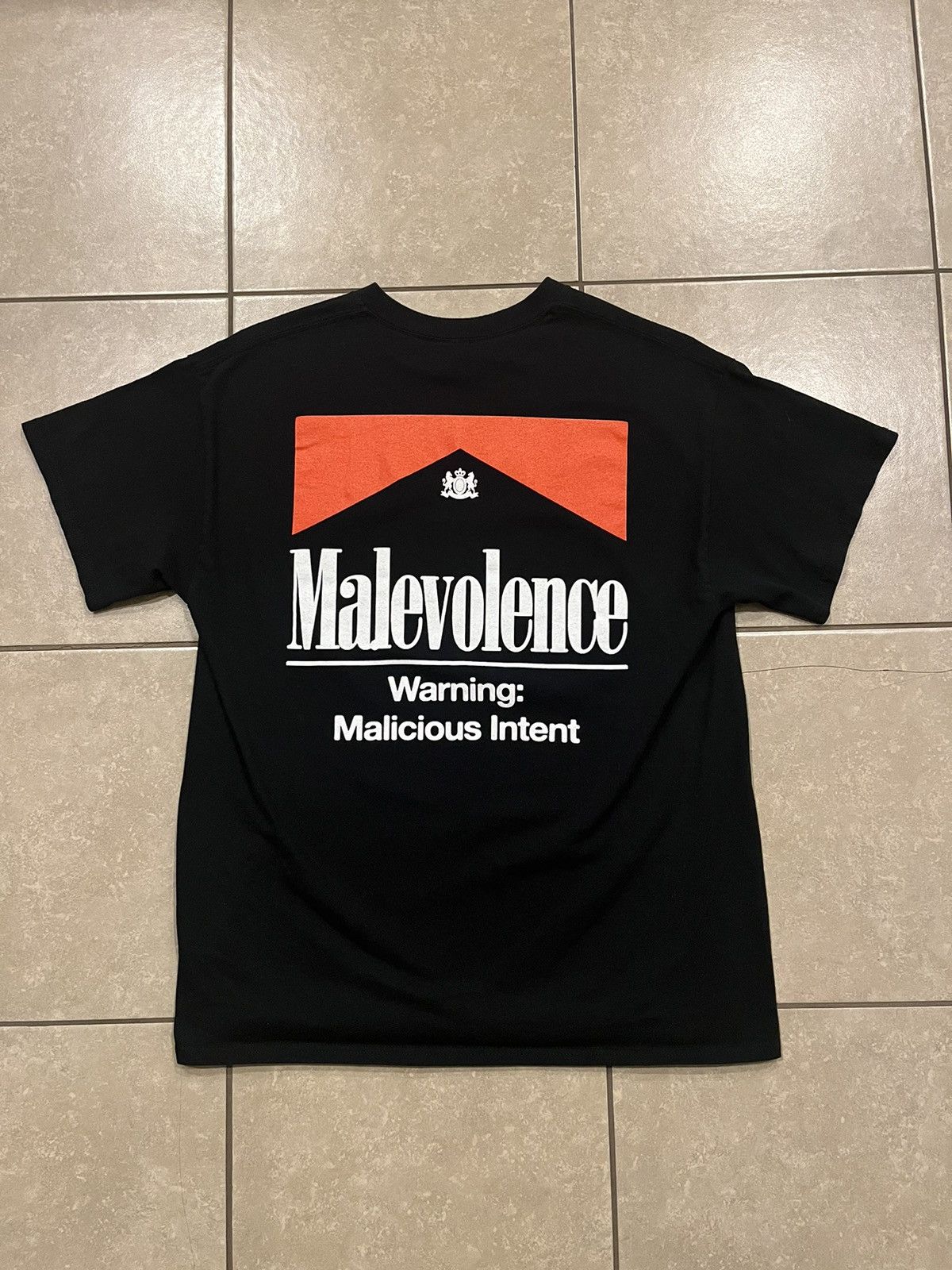Vintage Vintage Band Tees Malevolence Marlboro Logo T Shirt | Grailed