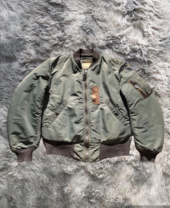 Military Buzz Ricksons Bomber Jacket Flying Intermediate B15D MOD | Grailed