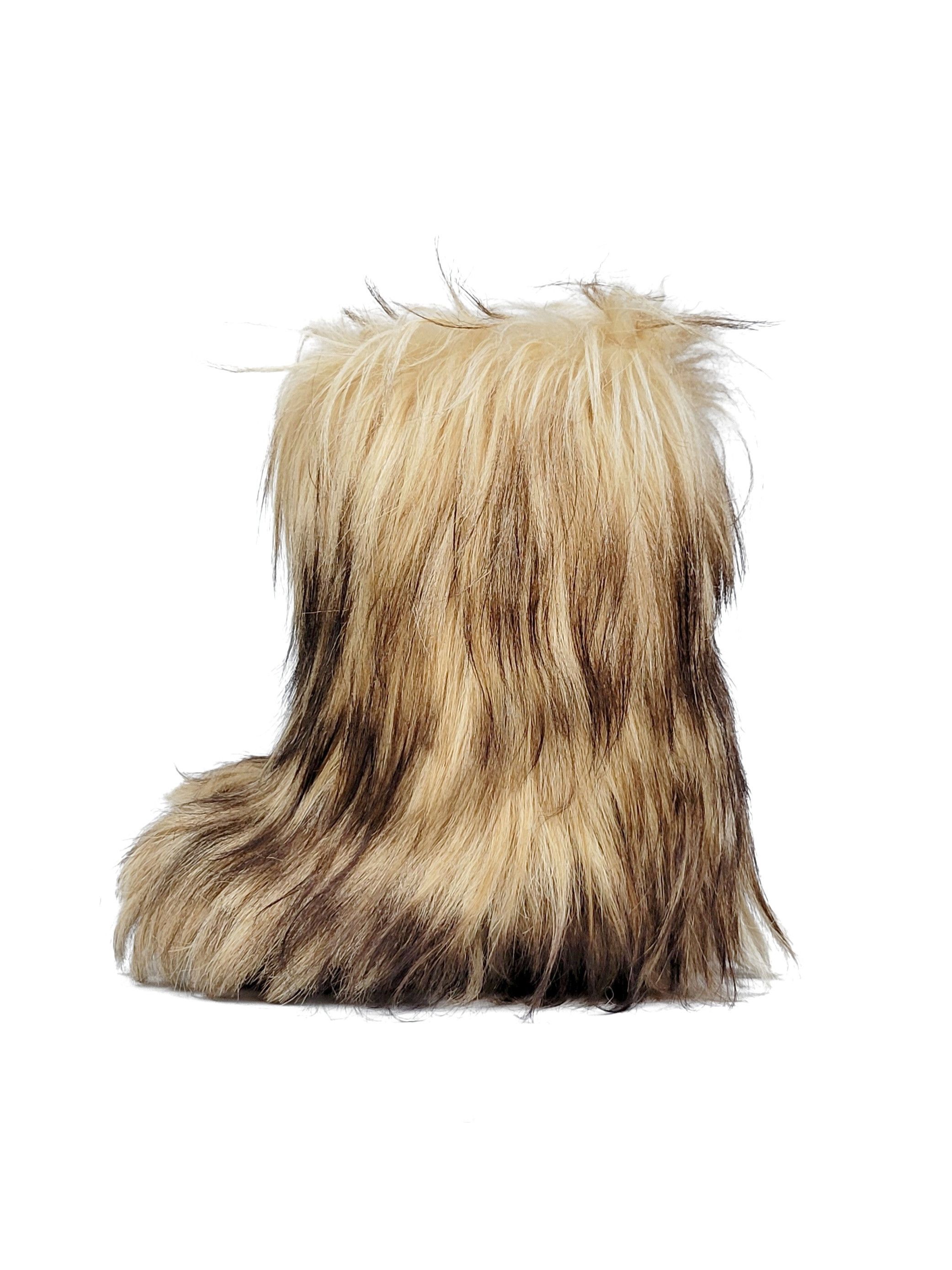 Vintage Very Rare Aifos Italia 1970s Yeti Fur Hair Boots | Grailed