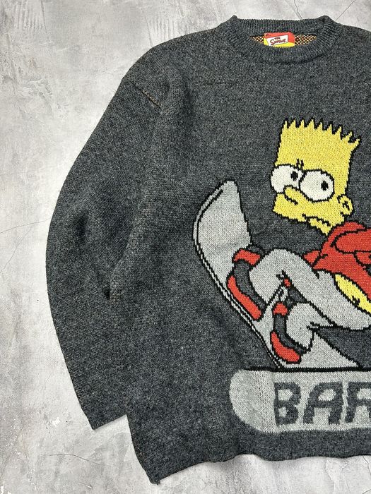 Vintage Vintage The Simpsons 2003 knit sweater Bart | Grailed