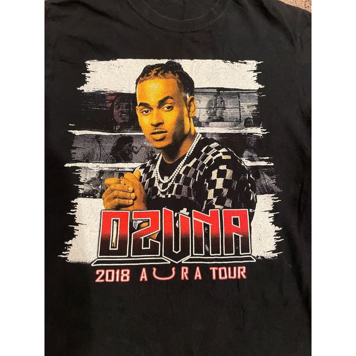 Rare Rare 2018 Ozuna Aura Tour T Shirt Mexican Singer Band Concer | Grailed